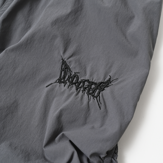 gibous×QOOZA snake scorpion gathered pants gray - QOOZA gibous×QOOZA snake scorpion gathered pants gray - QOOZA