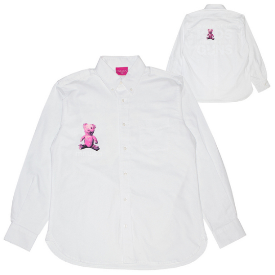 MISHKA / KIDS PREFER MISHKA BD SHIRT ホワイトシャツ（MFG-BD） - QOOZA
